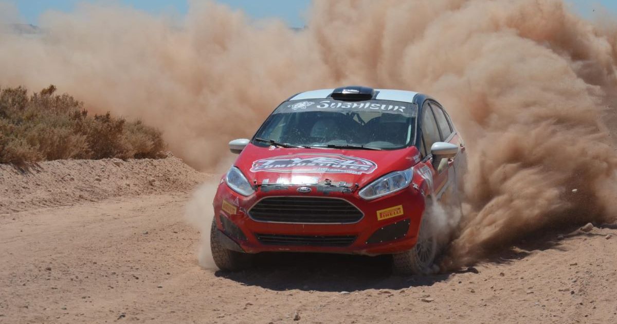 Rally Regional: Santiago Ibáñez, un campeón con suspenso - Diario Río Negro