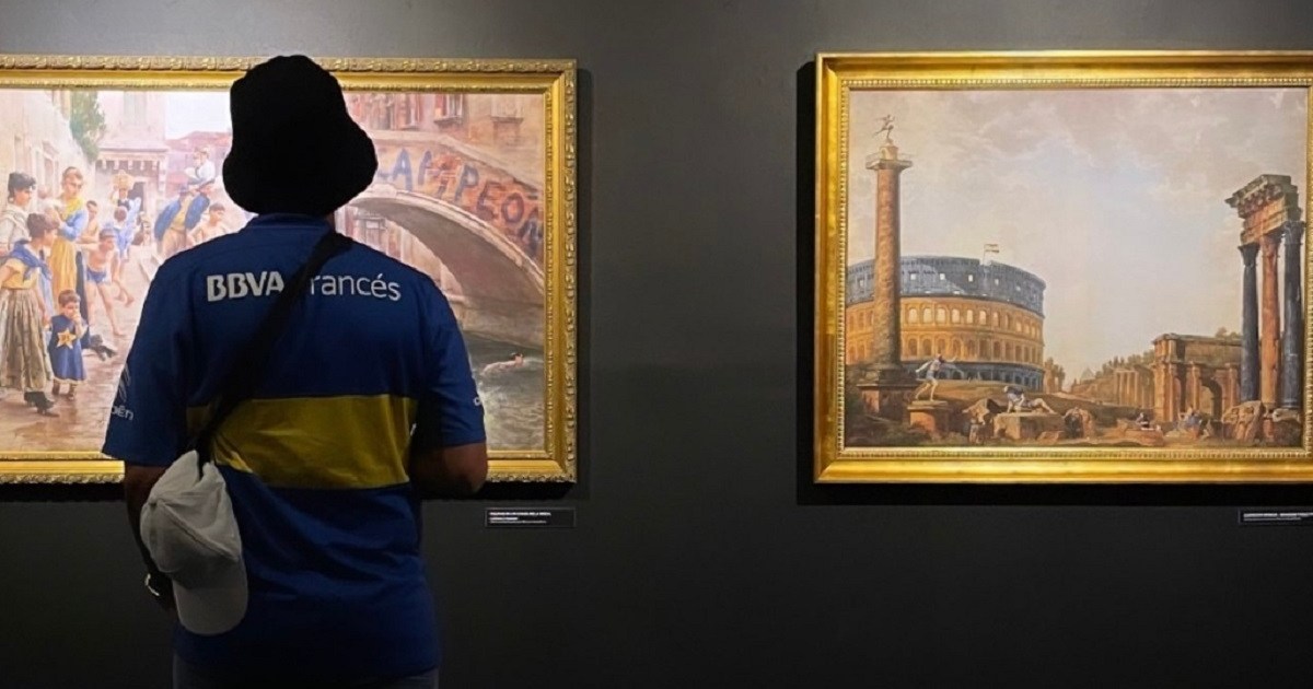 Boca + Arte: la muestra que reúne obras con los colores de Boca Juniors ...