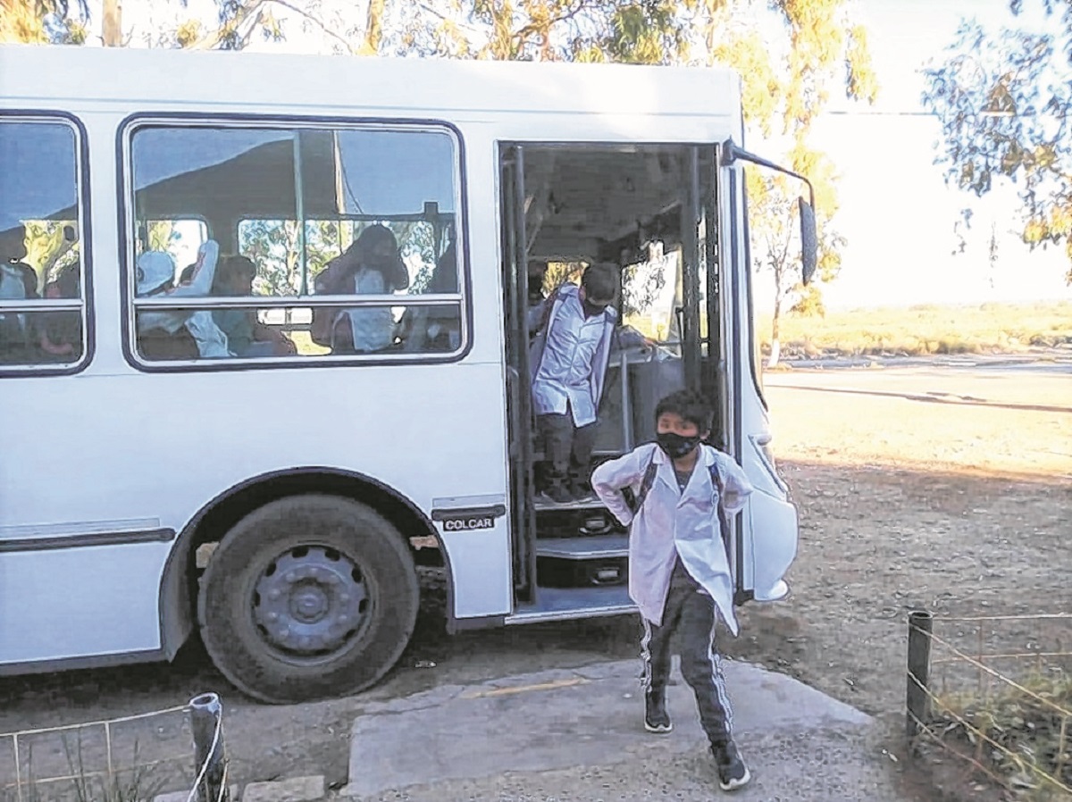 Familias reclamaron por el transporte escolar en Roca: temen perder el ...