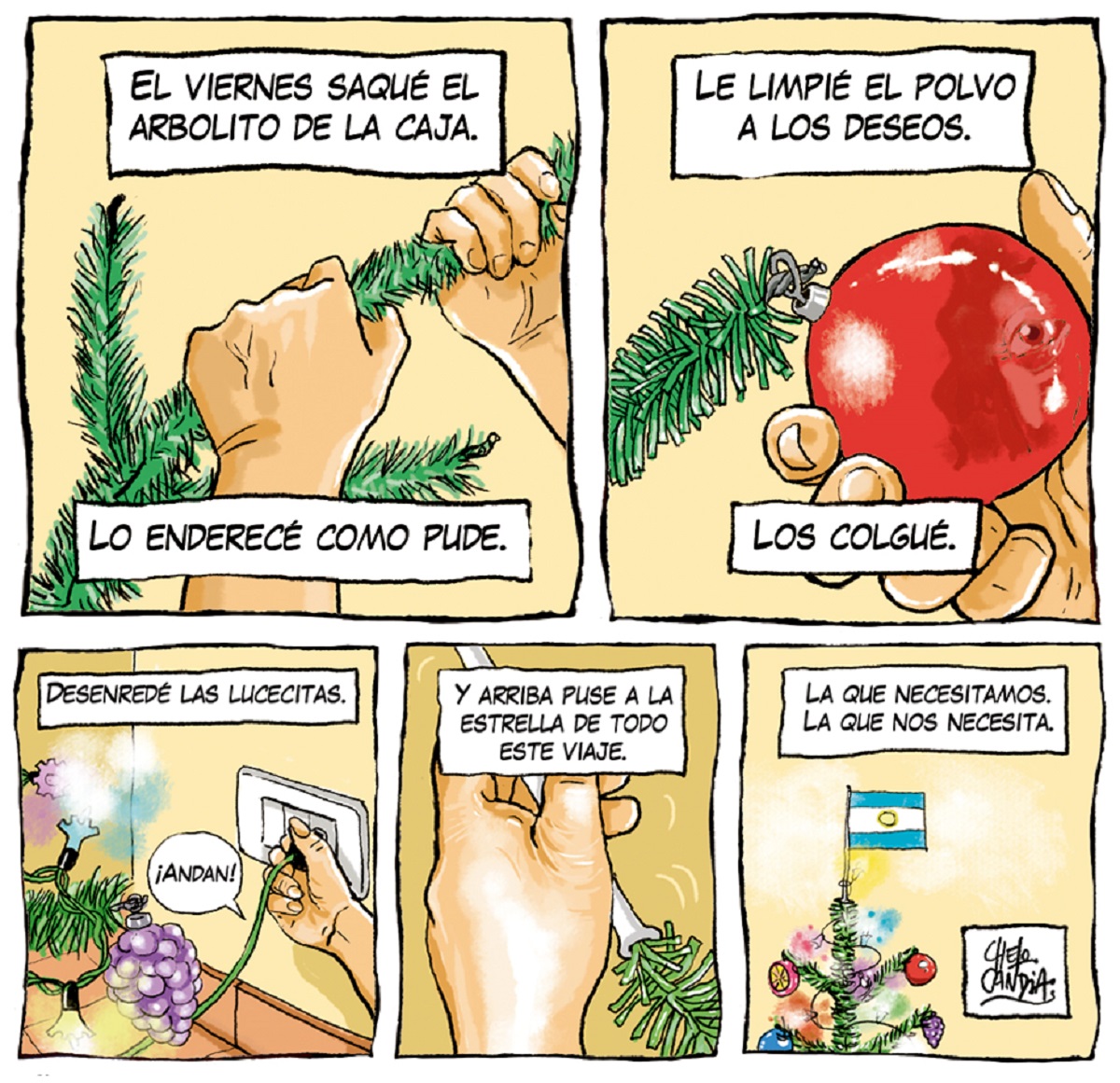 «La estrella de este viaje», la nueva tira de Chelo Candia en el Voy ...