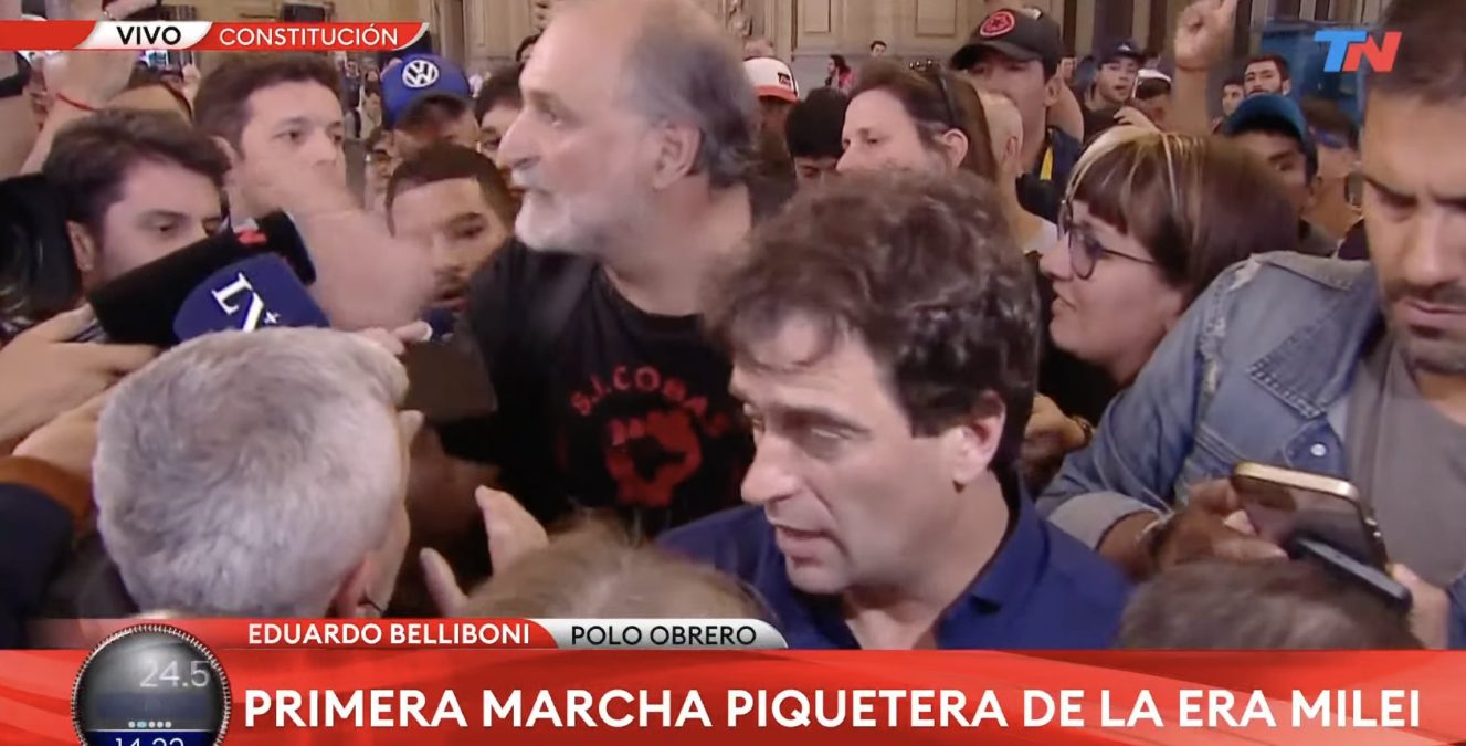 Video | El tenso cruce de Eduardo Belliboni con un periodista de TN ...
