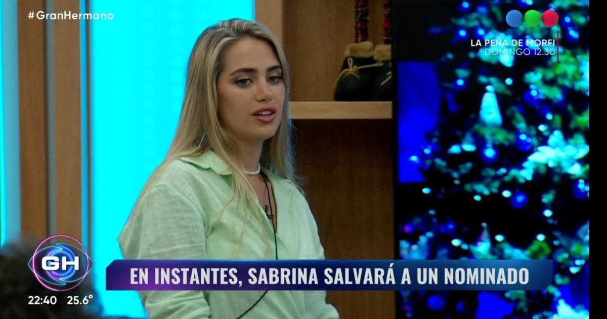 Gran Hermano: Sabrina salvó a un participante y estos son los cuatro ...