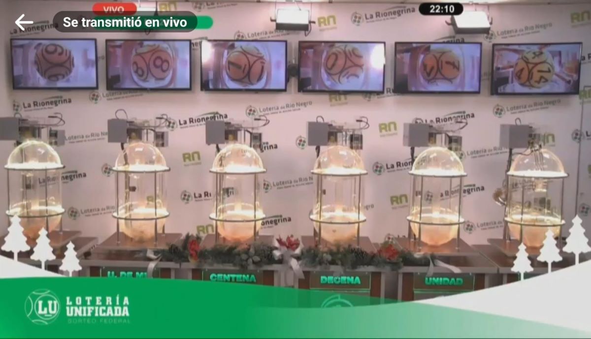 Sorteo Extraordinario de Navidad de Lotería Unificada: cuáles fueron ...