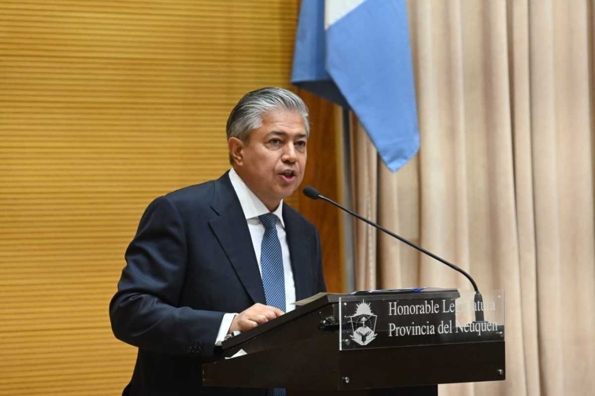 Los anuncios de Rolando Figueroa como gobernador de Neuquén, uno por ...