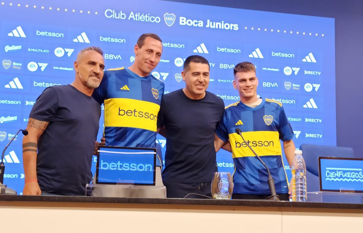 Boca presentó a sus refuerzos: el agradecimiento de Riquelme a Zenón con palitos a River y Unión ...