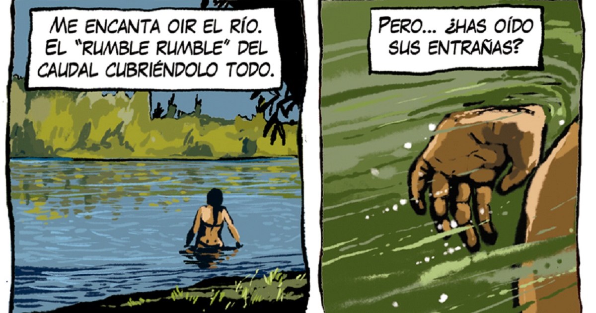 «La canción del río», la nueva tira de Chelo Candia en el Voy - Diario ...