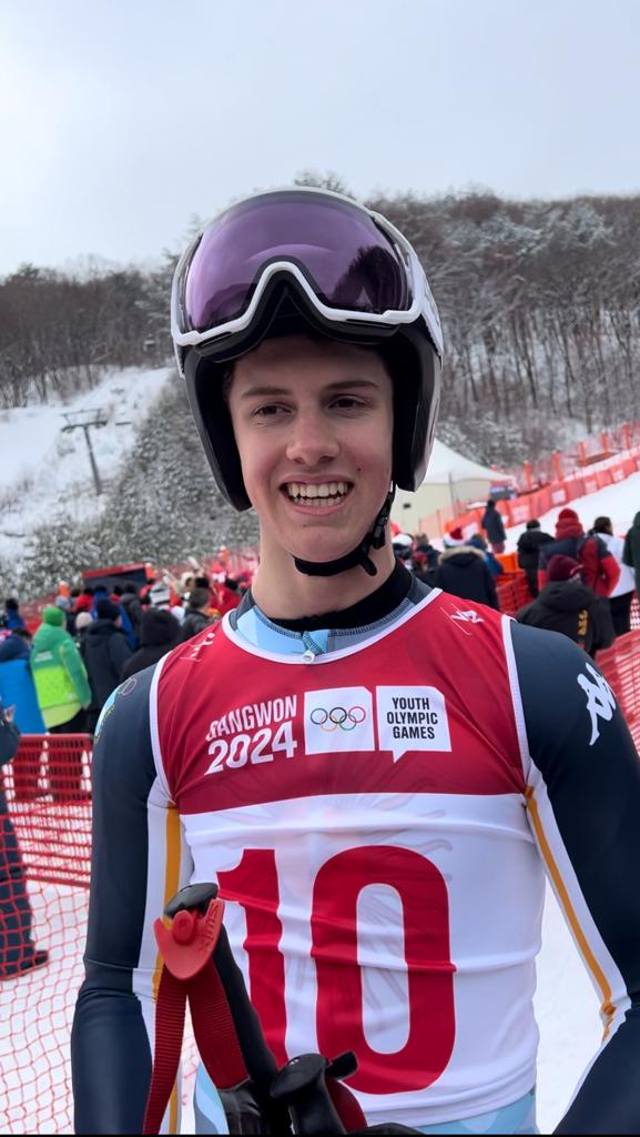 Nicolás Quintero, la joya del esquí alpino de San Martín de los Andes que brilla en la nieve ...
