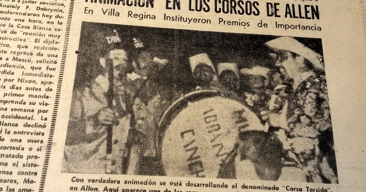 ¡Llegó la jarana!: así se vivía el carnaval hace más de 50 años en ...