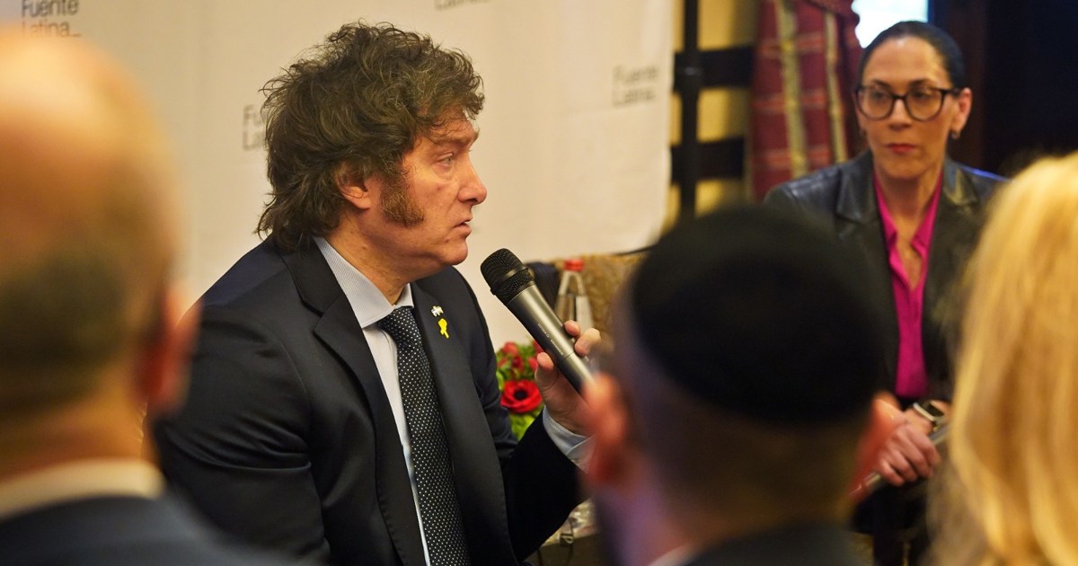Milei, desde Israel: «Di la orden de levantar el proyecto» de la Ley ...
