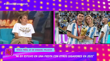 Yésica Frías, ex de Exequiel Palacios, dio detalles de las fiestas prohibidas en la Selección ...