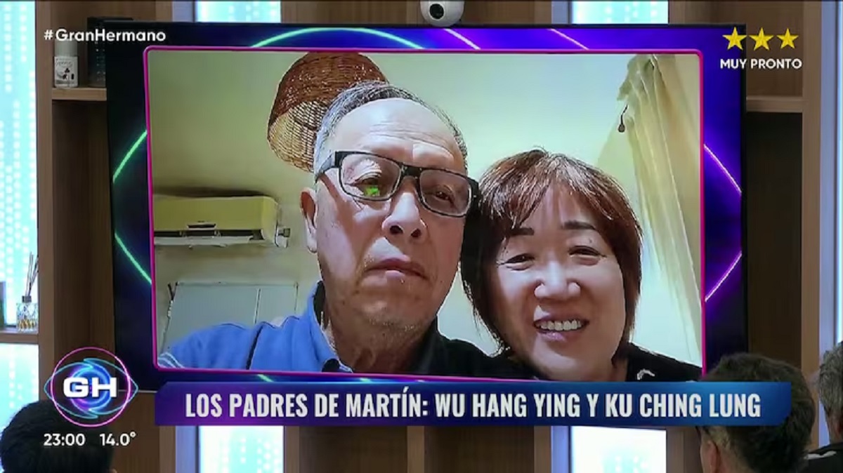 ¡Martín Ku presentó a sus papás en Gran Hermano! Así fue el tierno ...