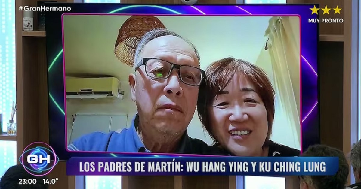 ¡Martín Ku presentó a sus papás en Gran Hermano! Así fue el tierno ...