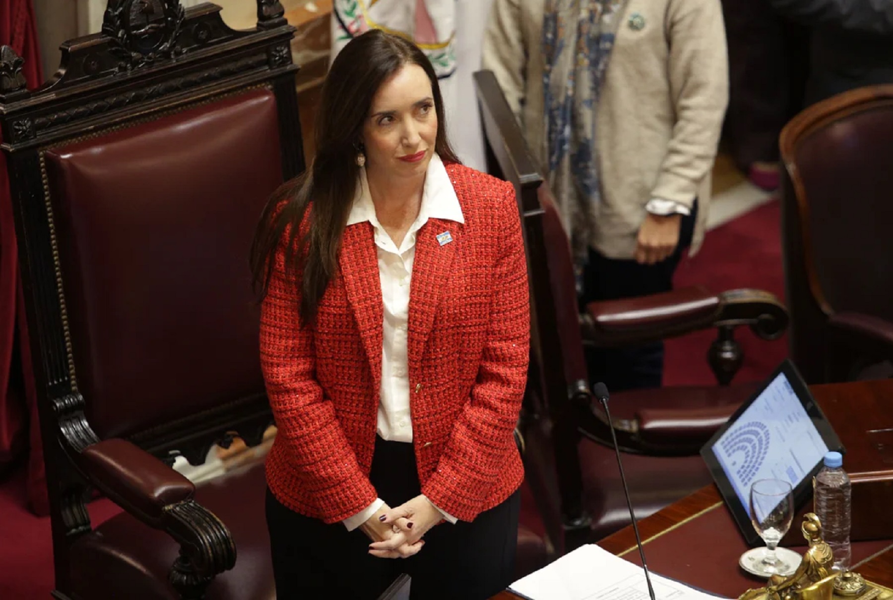 ¿Victoria Villaruel fue notificada del viaje de Javier Milei? Difunden ...