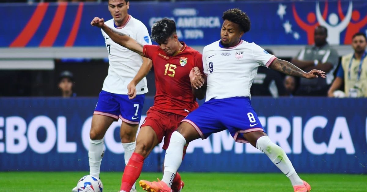 Estados Unidos le ganó 2-0 a Bolivia en su debut en la Copa América ...