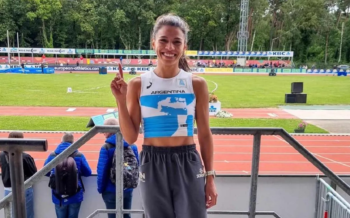 ¡Histórico!: Martina Escudero, atleta de Río Negro, rompió el récord ...