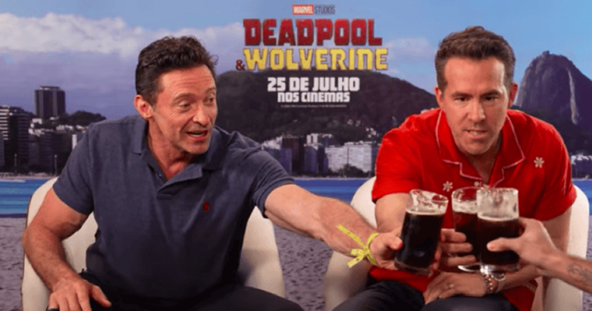 Ryan Reynolds y Hugh Jackman probaron el fernet con Grego Rossello: el ...