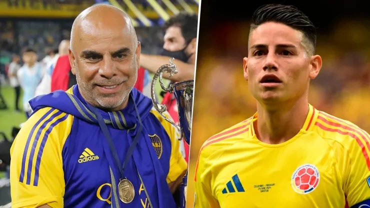 Chicho Serna quiere que James Rodríguez juegue en Boca - Diario Río Negro