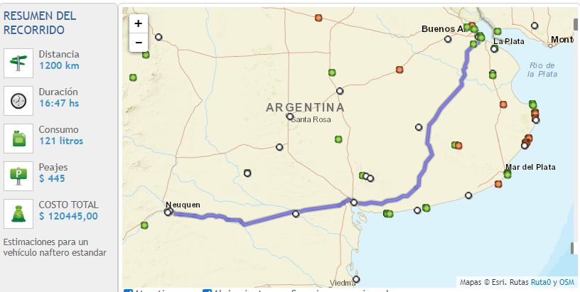 ¿Cómo llegar a Neuquén desde Buenos Aires? la mejor ruta, distancias y ...