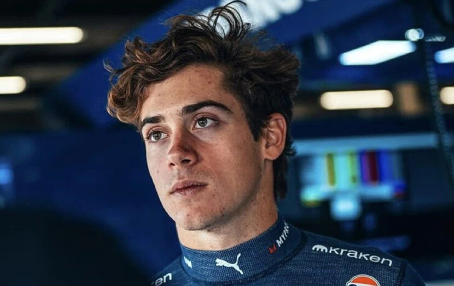 Franco Colapinto y el romance secreto con la novia del piloto de ...