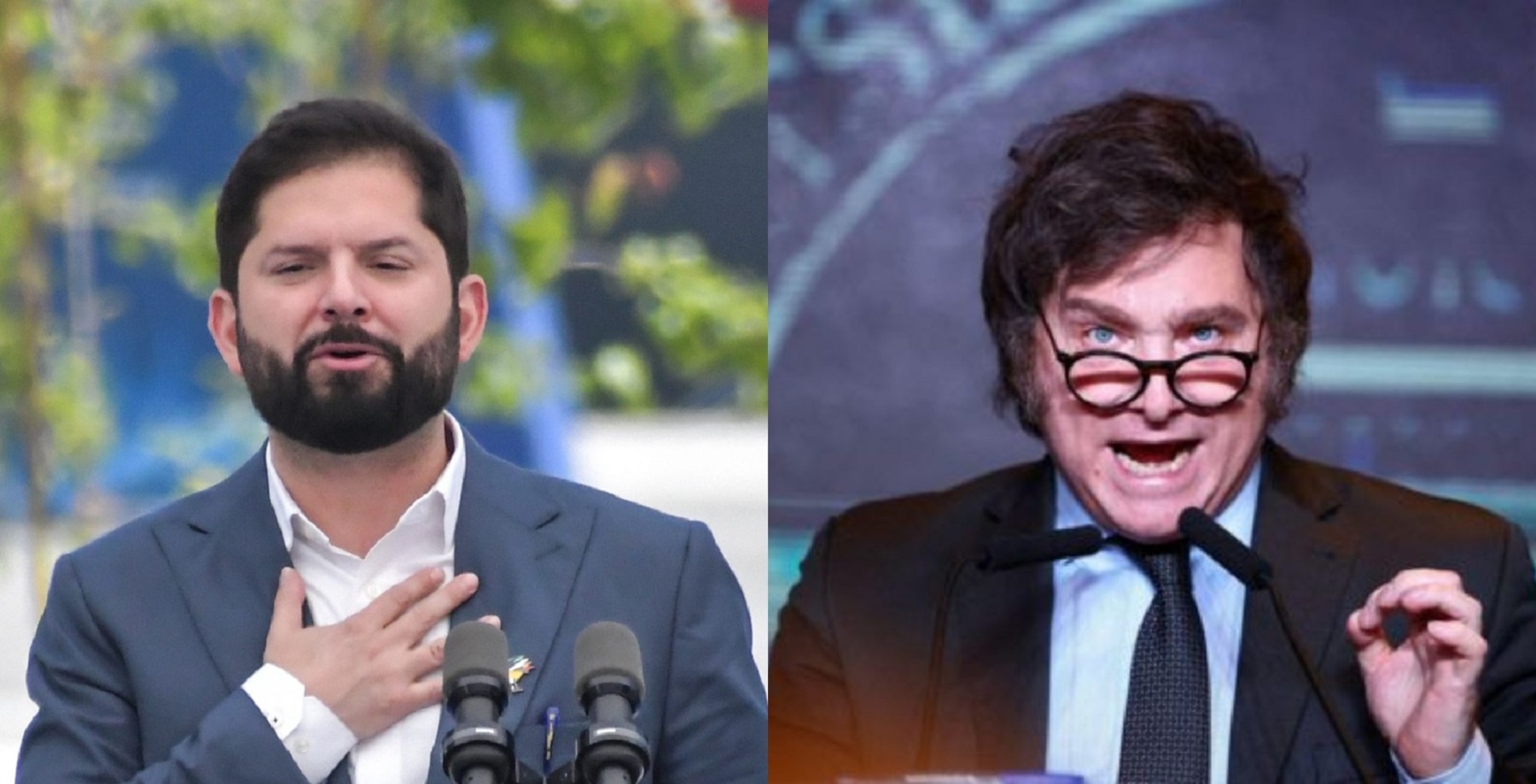 Javier Milei y Gabriel Boric, con reunión en estudio tras la visita del ...