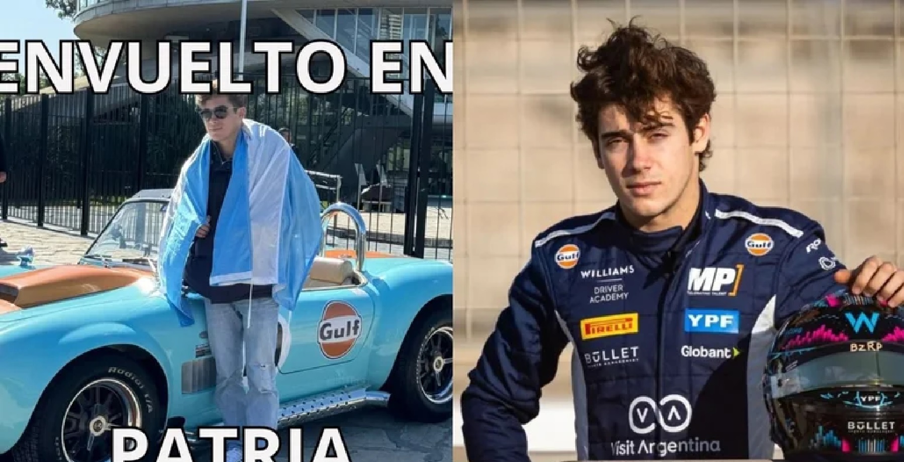Franco Colapinto correrá en la Fórmula 1: los mejores memes tras el ...