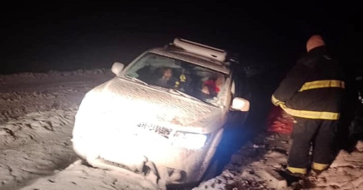 Video | Rescate en Villa Pehuenia: una familia de Chile quedó atrapada ...
