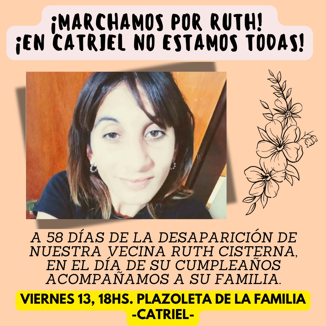 49 días sin Ruth: una nota de despedida, ropa a la orilla del río y su ...