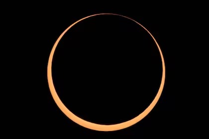 Eclipse solar anular 2024: consultá acá en qué porcentaje lo podés ver ...
