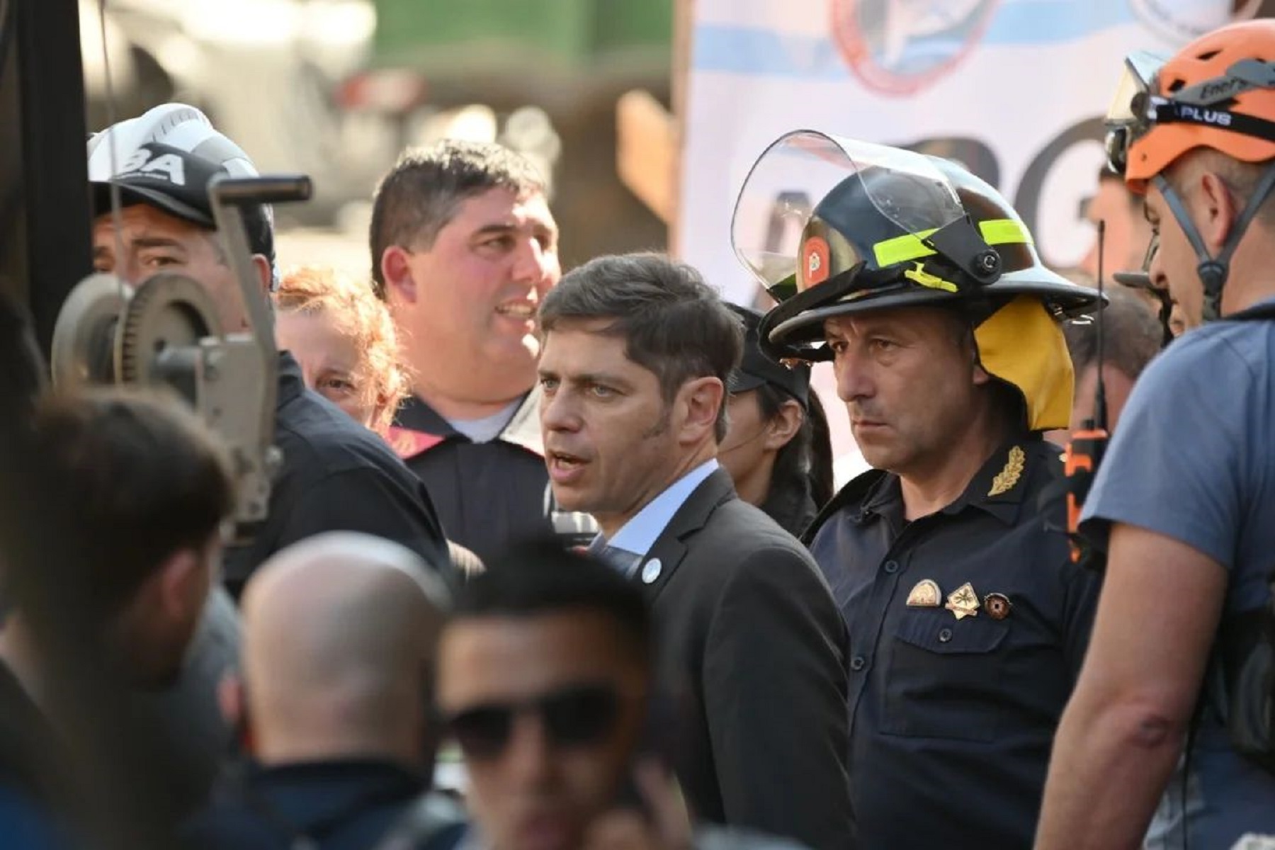 Derrumbe del hotel Dubrovnik: Kicillof viajó a Villa Gesell para ...