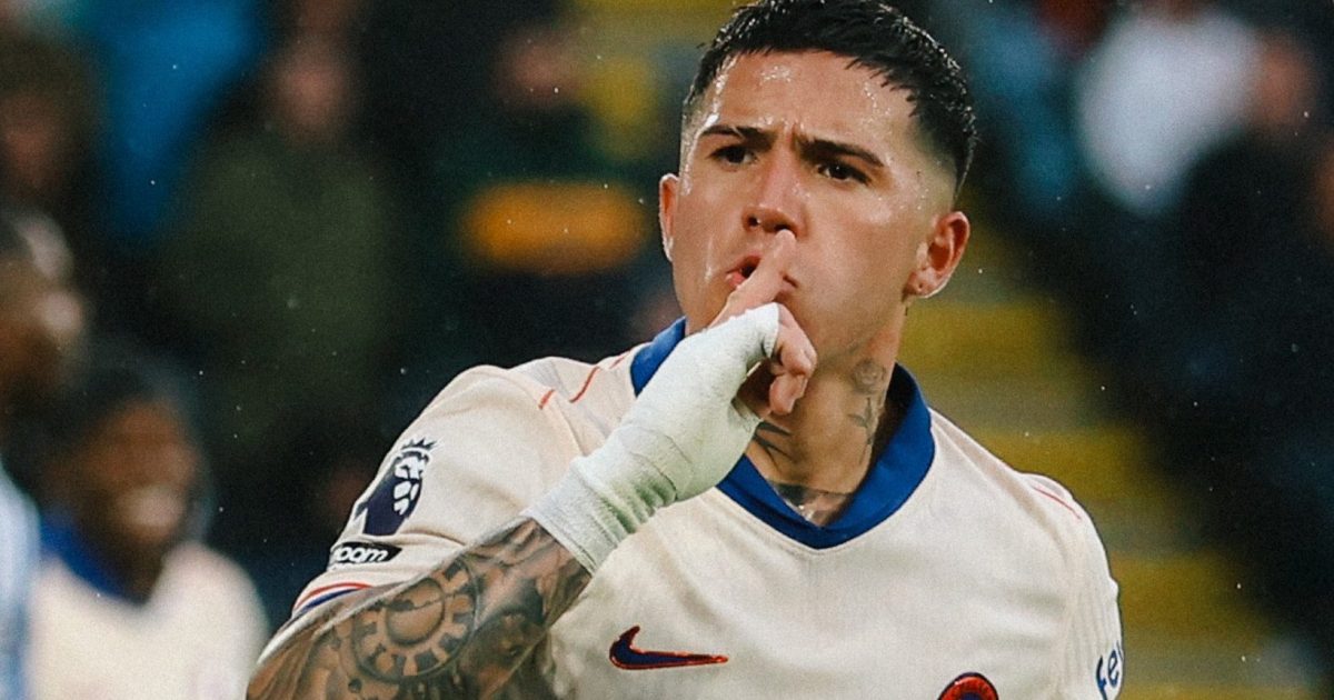 Enzo Fernández brilló en la victoria del Chelsea ante el Leicester por ...