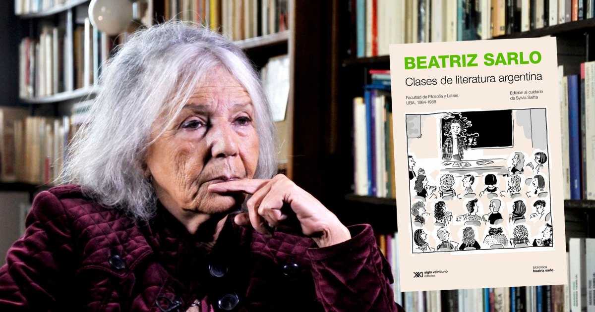 Murió Beatriz Sarlo a los 82 años: cuál fue la causa - Diario Río Negro