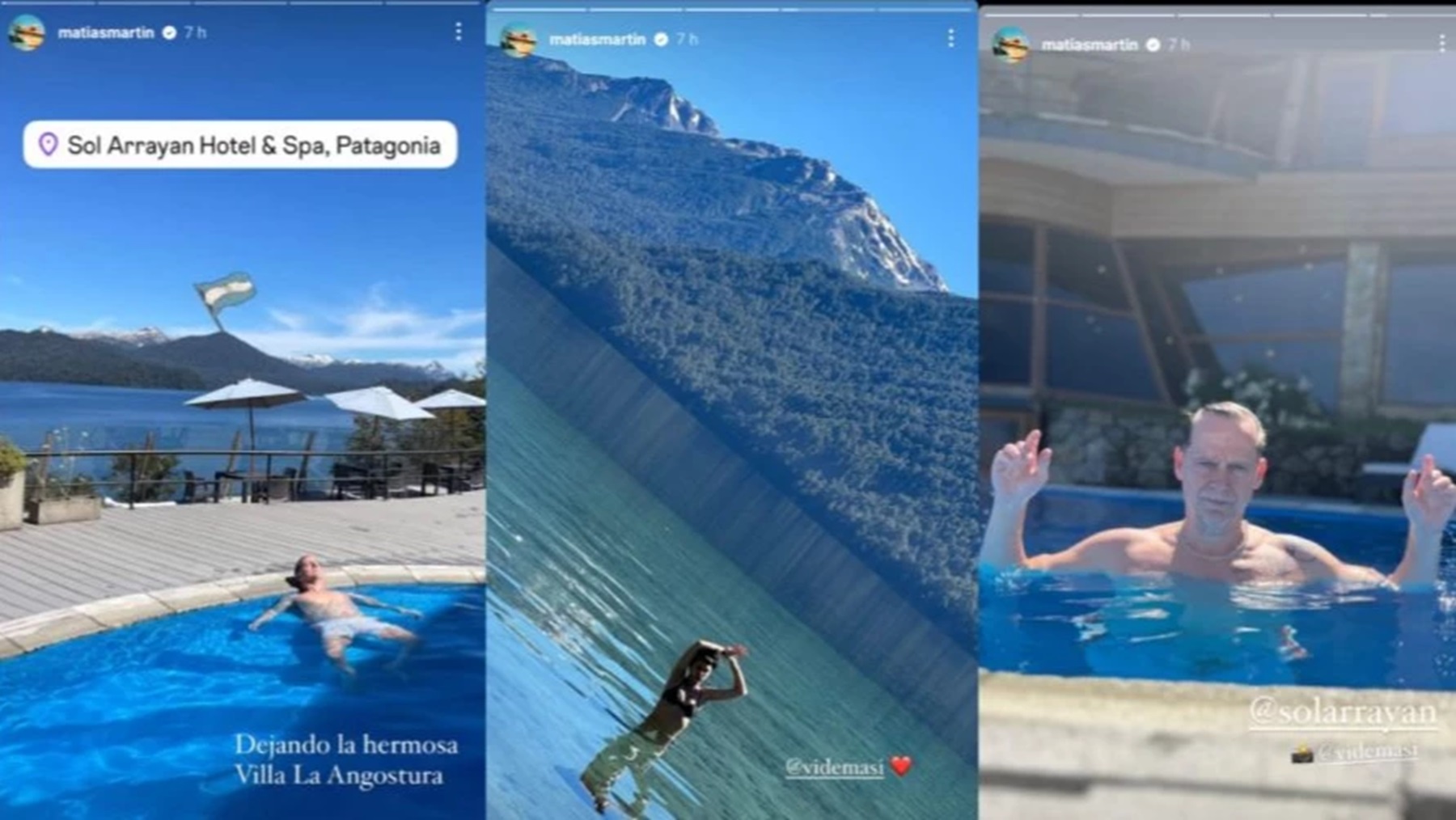 Matías Martin presentó a su nueva novia, Victoria de Masi, desde Villa ...