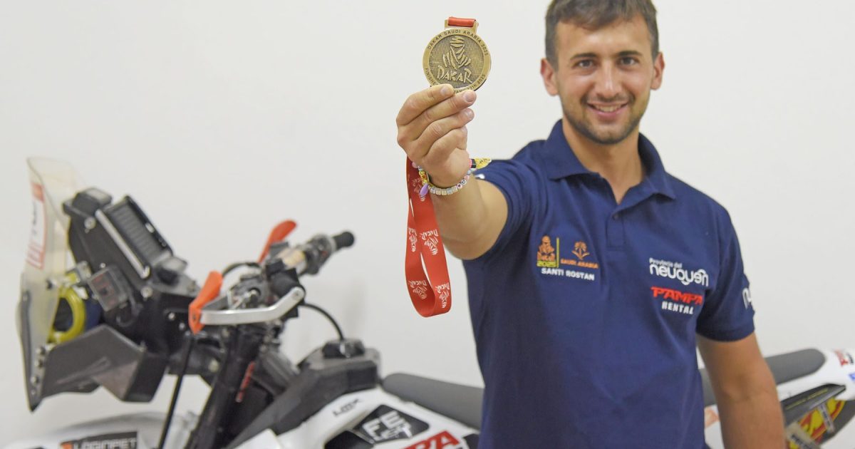 Santiago Rostan y la experiencia del Dakar: «El físico es clave pero la ...