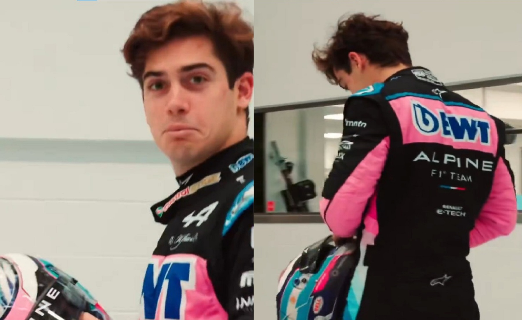 La primera imagen de Franco Colapinto con los colores de Alpine: el detalle de su casco - Diario ...