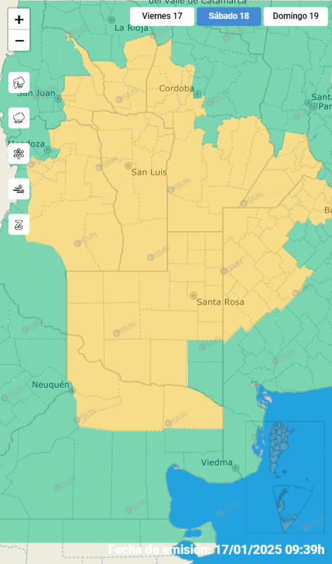 Alerta por tormentas en Roca y alrededores: qué pasa con las lluvias en ...