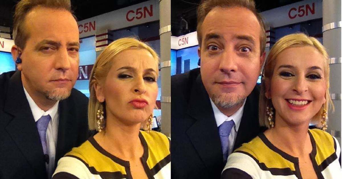 El meteorólogo Diego Angeli salió a bancar a Mariela Fernández, que ...