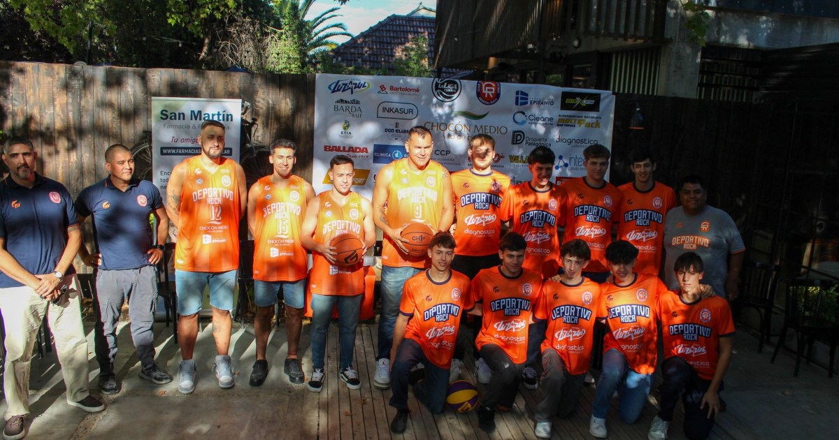 Deportivo Roca presentó el plantel para la Liga Federal de básquet 2025 ...