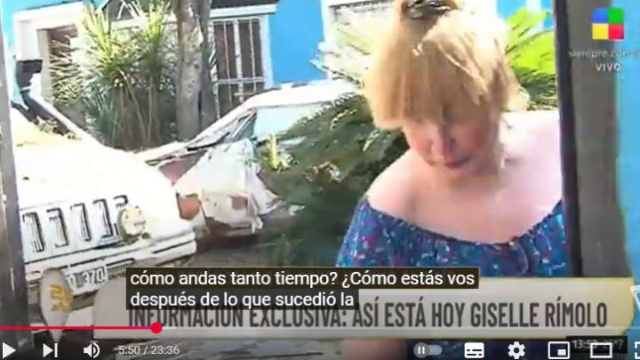 Así es la nueva vida de Giselle Rímolo tras haber cumplido su condena ...