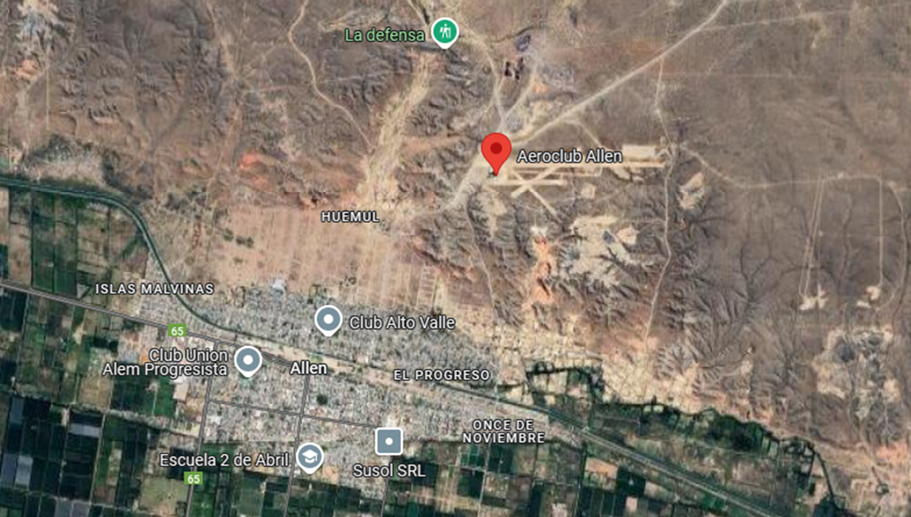 Video | Un muerto por un accidente con una avioneta en Allen ...