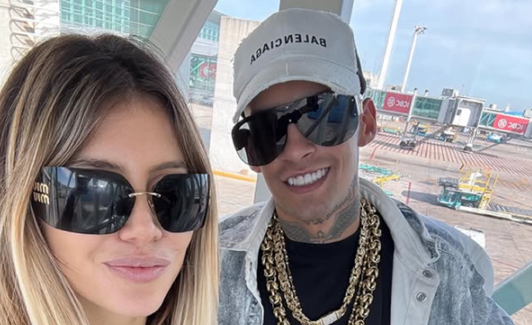 Wanda Nara volvió a mostrarse enamorada de L-Gante en las redes sociales: la publicación ...