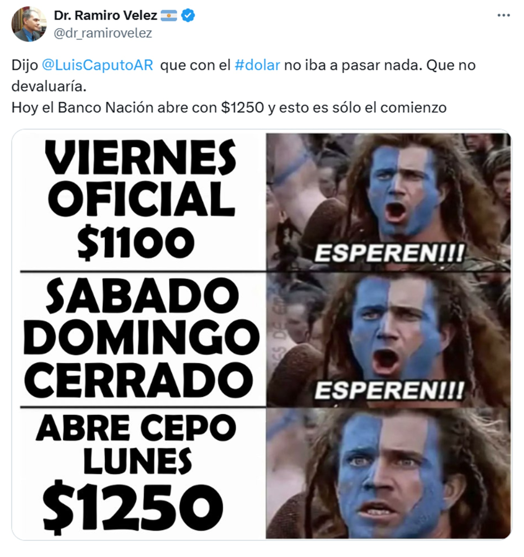 Dólar sin cepo: estos son los mejores memes sobre la medida de Javier ...