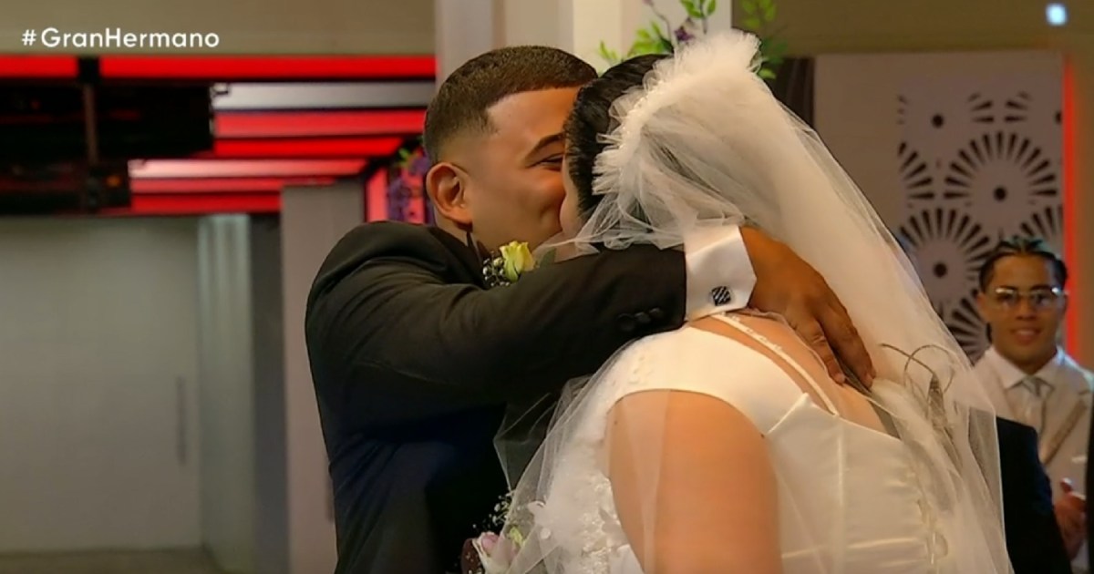 ¡Boda en Gran Hermano! Brian y Luciana se casaron en la casa frente a todo el país - Diario Río ...