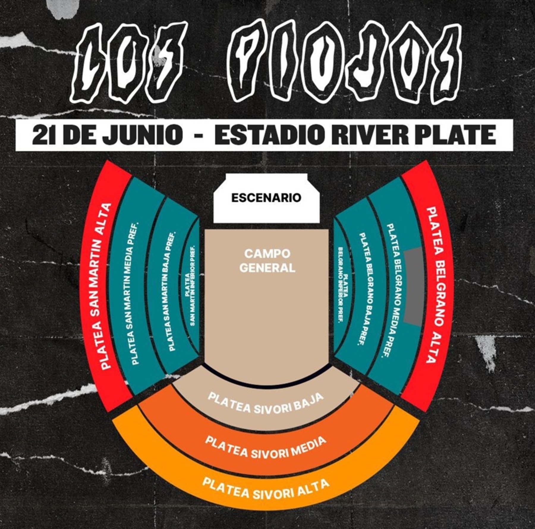 Entradas a la venta para el recital de Los Piojos en River: ¿cuándo y cómo comprarlas? - Diario ...
