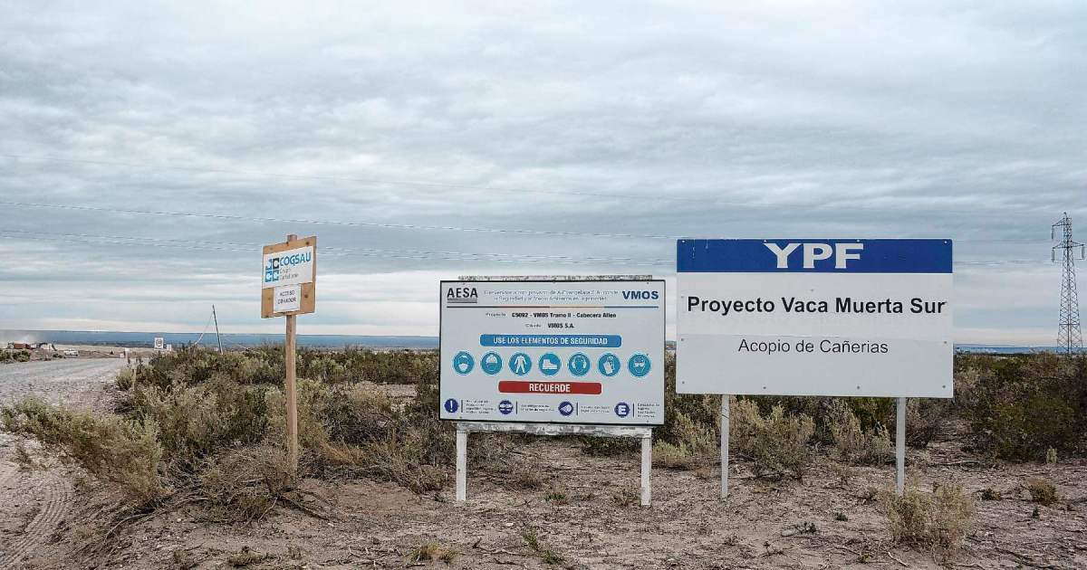 Construyen la cabecera del Oleoducto Vaca Muerta Sur en Allen: un gran nodo de distribución ...