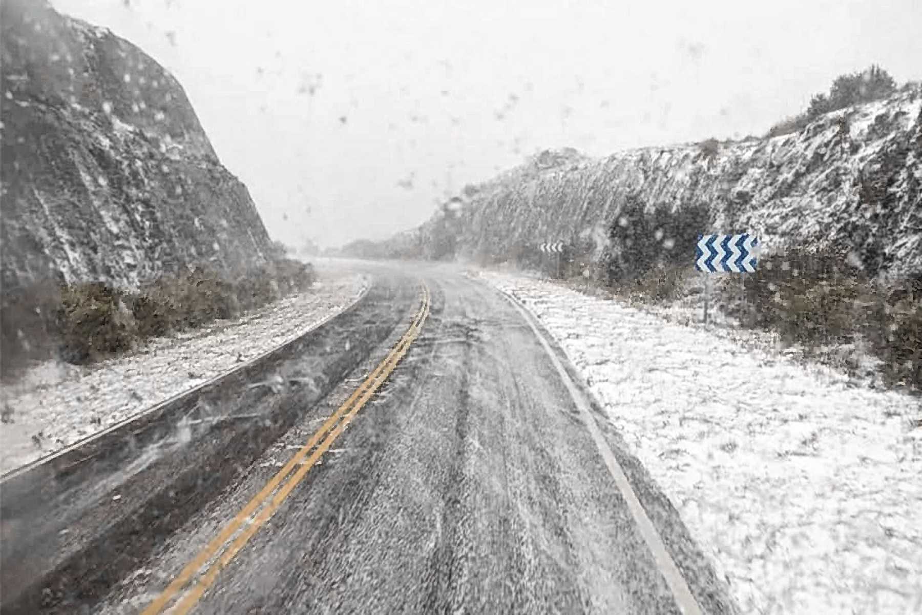 Fotos y video | La nieve sorprendió en Córdoba: muchas localidades se ...