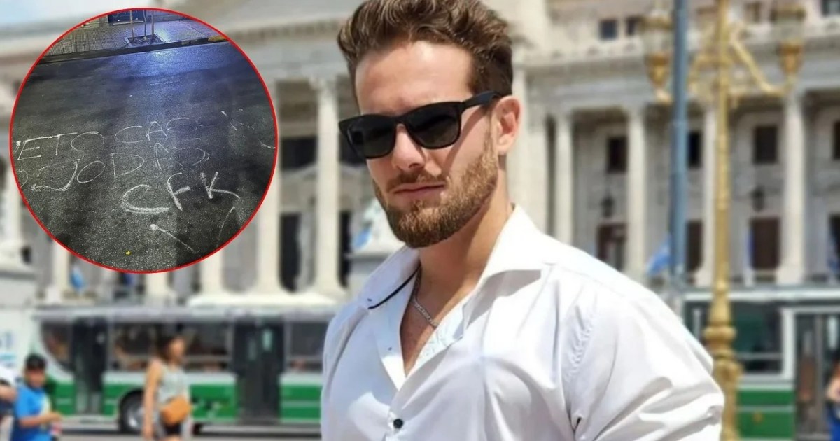 Vandalizaron el stream donde trabaja Tomás Díaz Cueto: «No jodas con CFK» - Diario Río Negro