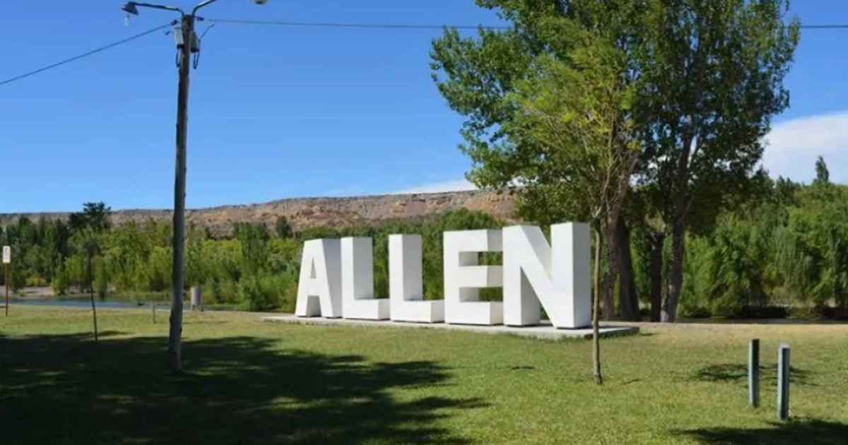 Un trabajador de 21 años cayó desde cinco metros de altura en Allen ...