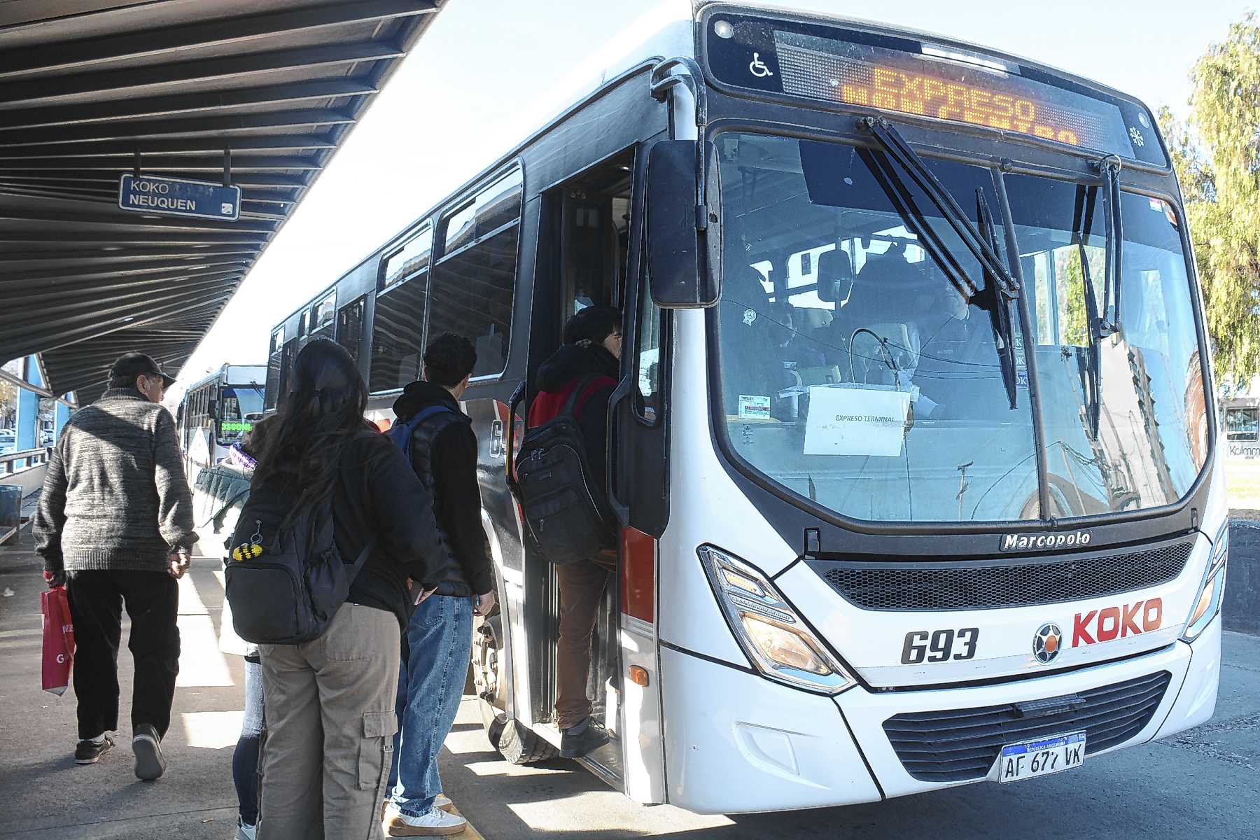 ¿Cómo funcionará el colectivo KoKo en el Alto Valle? Los horarios para ...