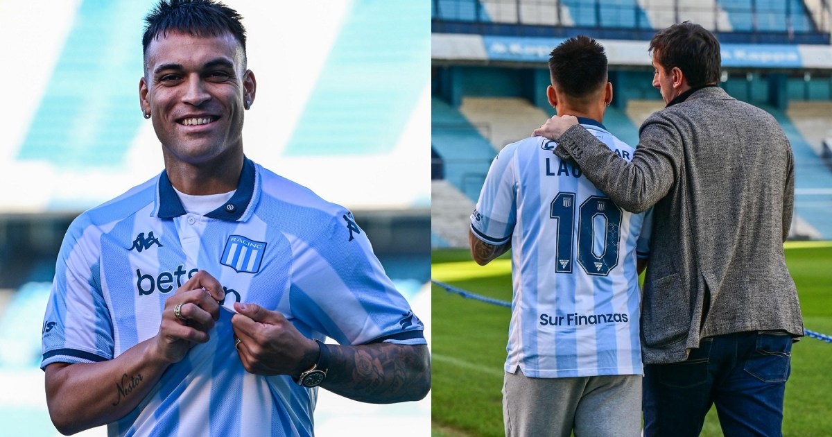 Lautaro Martínez le puso fecha a su regreso a Racing con Diego Milito ...
