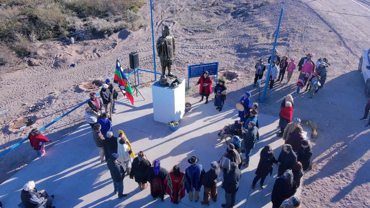 Catriel celebró 126 años con un homenaje al cacique Cipriano en la ...